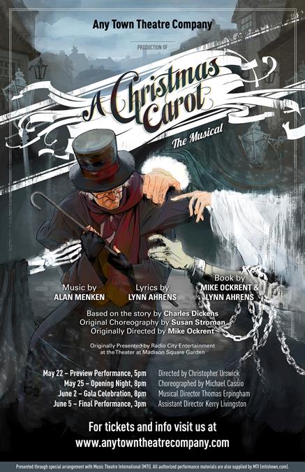 Customize Your A Christmas Carol Poster Design