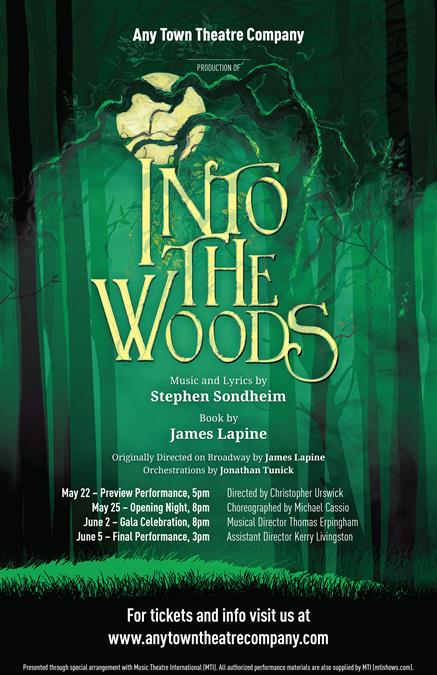 Customize Your Into The Woods Poster Design