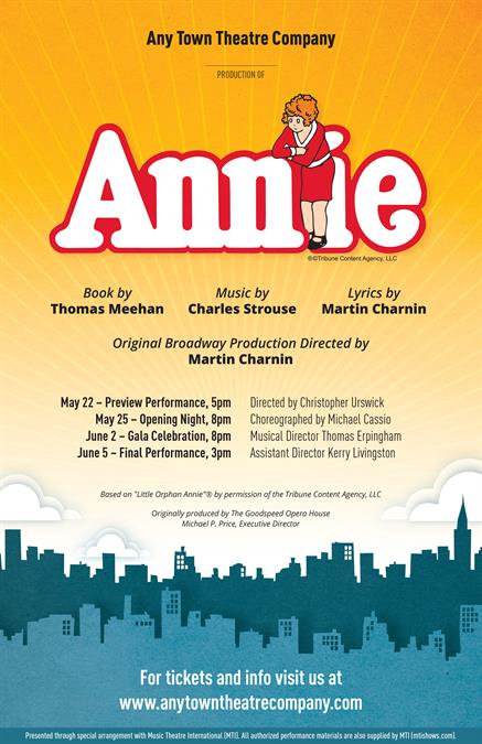 Customize Your Annie Poster Design